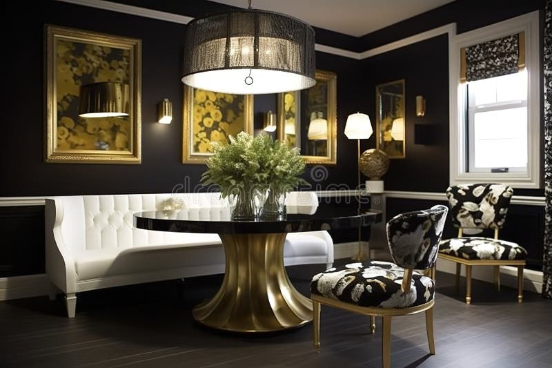 Hollywood Regency Dining Room: Create a Dining Room with a Hollywood ...