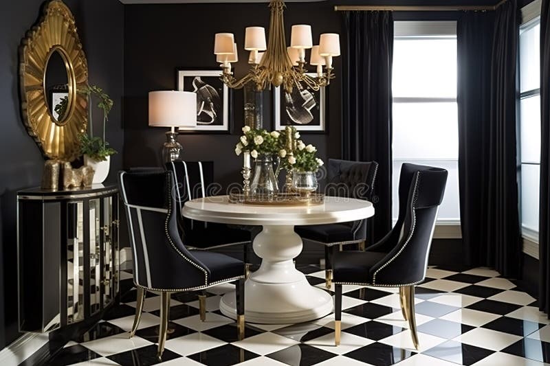 Hollywood Regency Dining Room: Create a Dining Room with a Hollywood ...