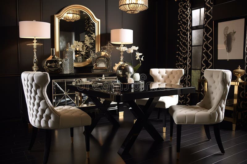 Hollywood Regency Dining Room: Create a Dining Room with a Hollywood ...