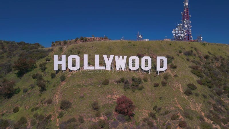 Hollywood Sign 4K 60FPS stock footage. Video of sign - 356831256