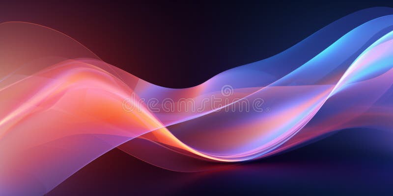 Holo Creative Abstract Wavy Texture. Stock Illustration - Illustration ...