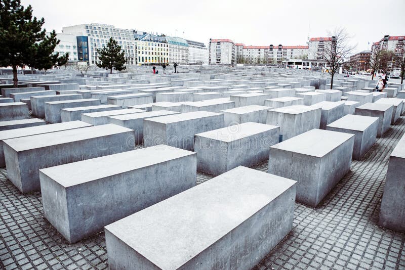 Holocaust Memorial in Berlin, Germany Editorial Stock Photo - Image of ...