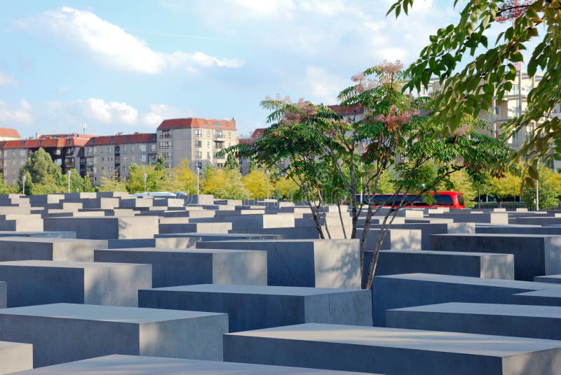 Holocaust Memorial is a Famous Berlin Landmark Editorial Stock Image ...