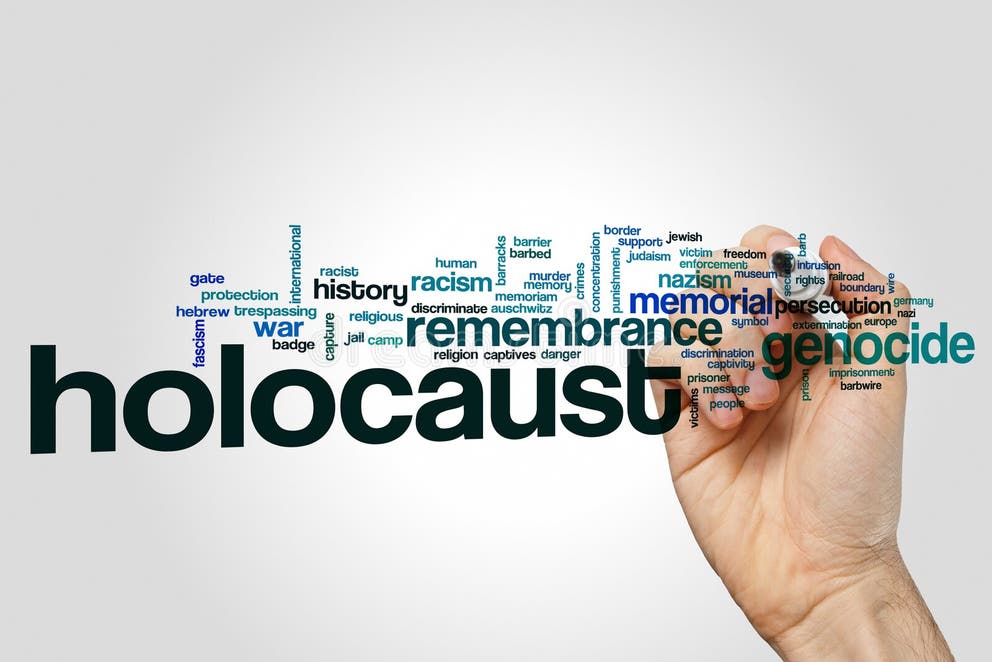 Holocaust word cloud stock image. Image of persecution - 88379685