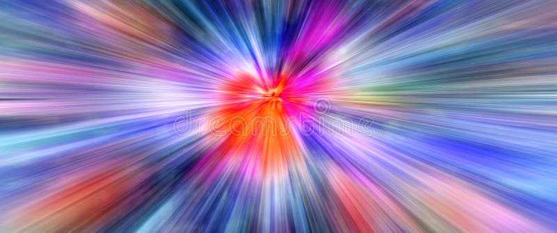 Hologram Colorful Light Radiation Background. Multicolored Texture ...