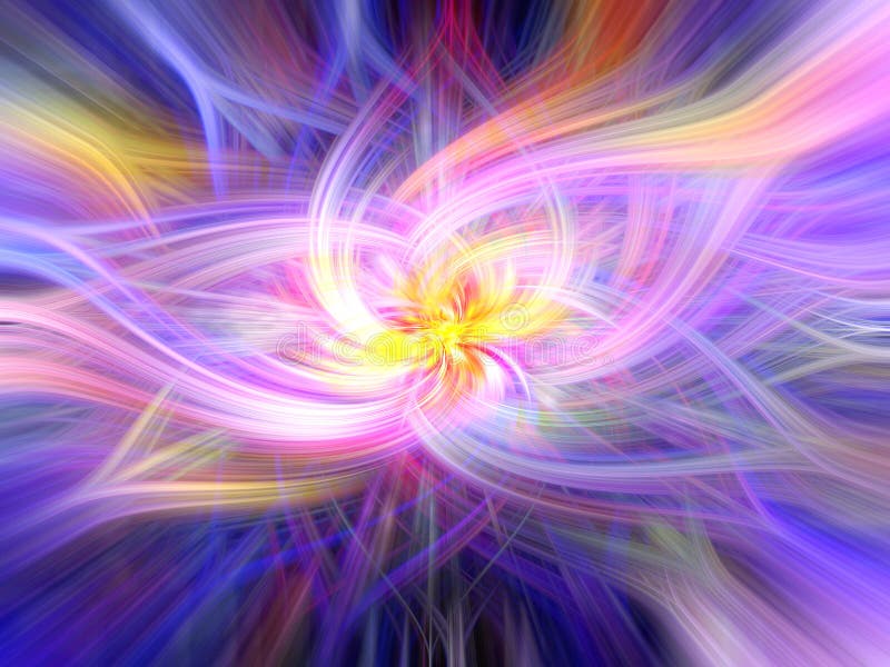 Hologram Colorful Light Radiation Background. Multicolored Texture ...