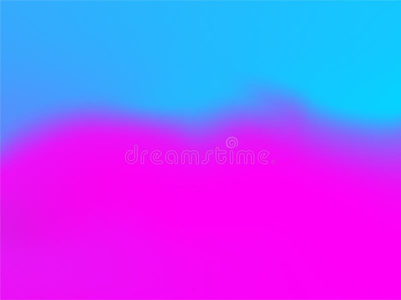 Hologram Effect Glitch Gradient Vector Design. Stock Vector ...