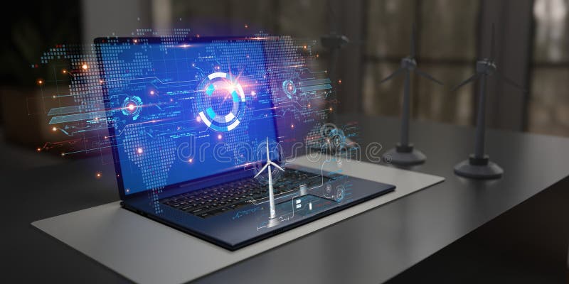 Hologram Graphics on a Computer Screen by Artificial Intelligence ...