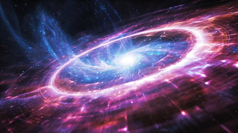 Quasar stock illustration. Illustration of isolated, cosmos - 12885411