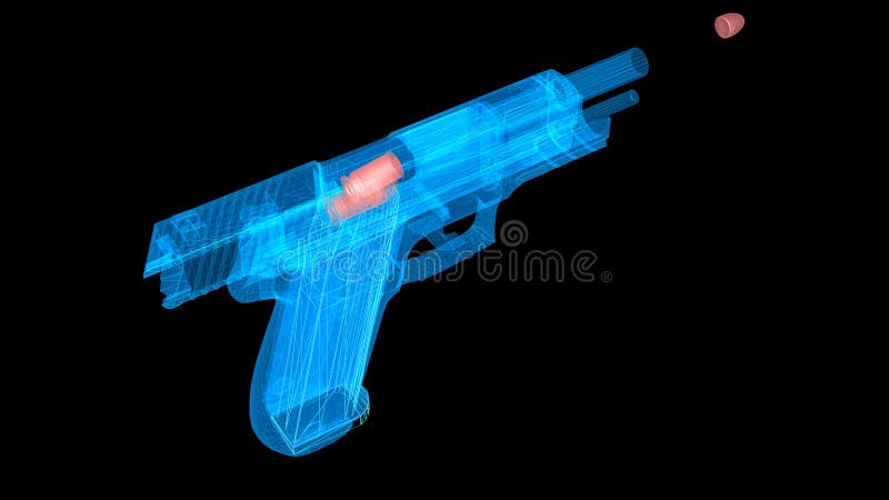 Bullet Shot with Green Screen Background Stock Video - Video of chroma ...