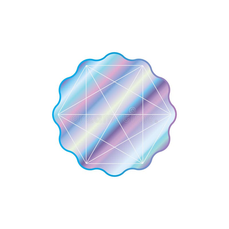 Hologram Style Illustration Stock Illustration - Illustration of ...