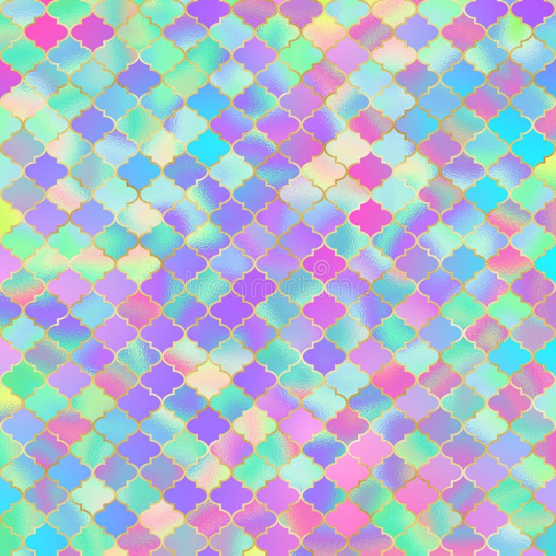 Bright Gradient Striped Seamless Pattern of Blue, Green, Pink, Yellow ...