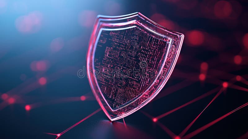 Holographic Digital Firewall Shield with Transparent Data Elements ...