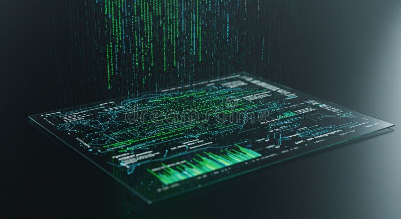 Overlaid Data Visualization Elements Stock Illustrations – 413 Overlaid ...