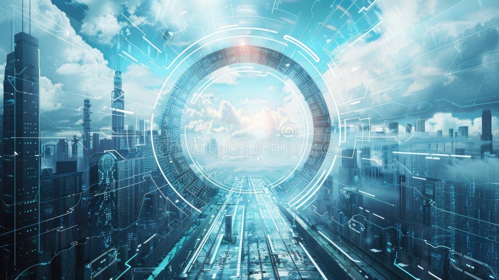 Holographic Displays, Abstract Data Streams, and Geometric Shapes ...