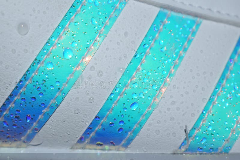 Holographic Droplets stock photo. Image of holographic - 197718972