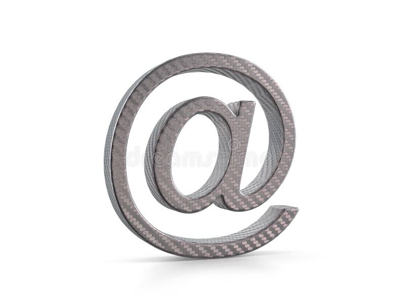 Holographic Foil Email Symbol Stock Illustration - Illustration of ...