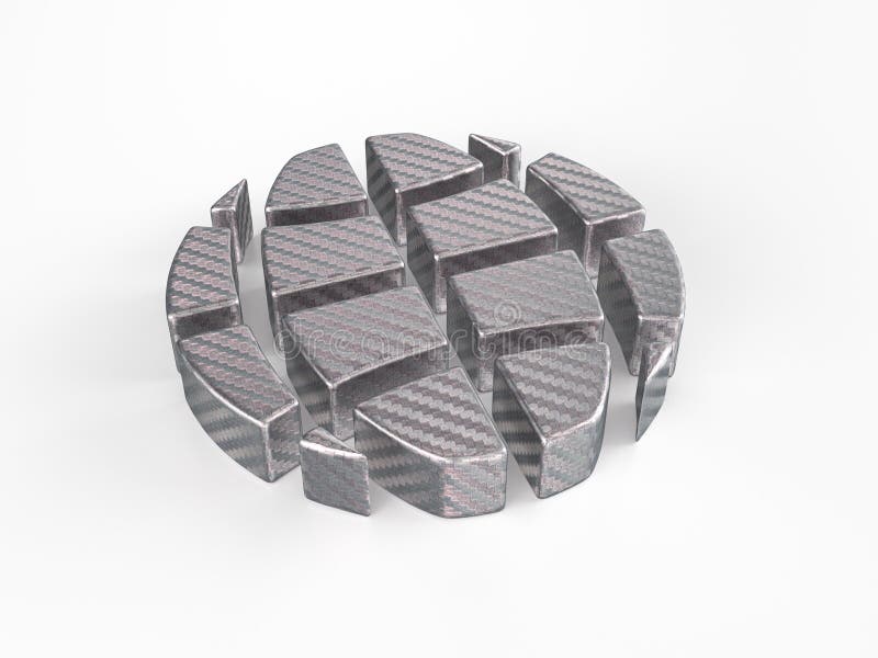 Foil globe symbol stock illustration. Illustration of sign - 289125266