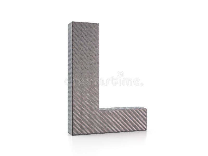 Holographic foil letter L stock illustration. Illustration of ...