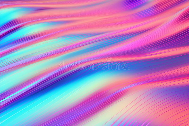 Holographic Foil Texture with a Spectrum of Colors Stock Illustration ...