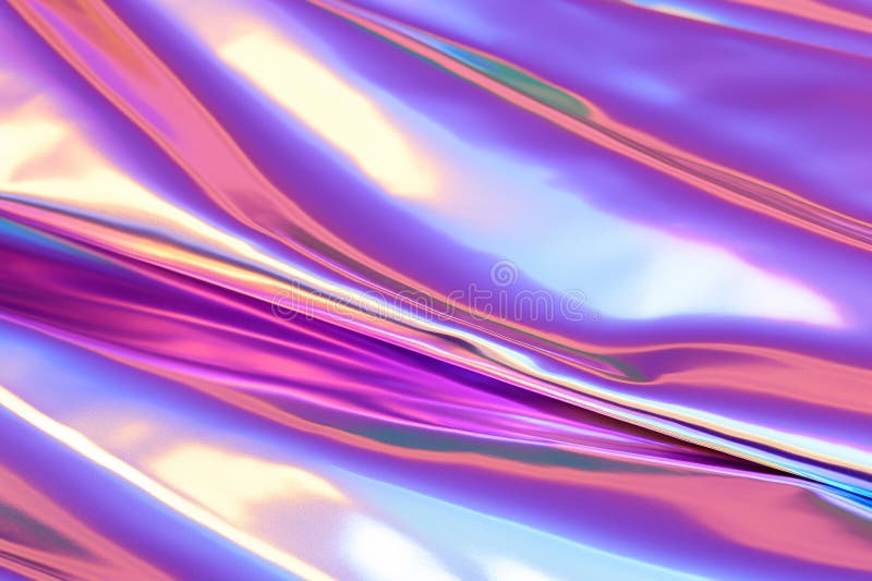 Holographic Foil Texture with a Spectrum of Colors Stock Illustration ...