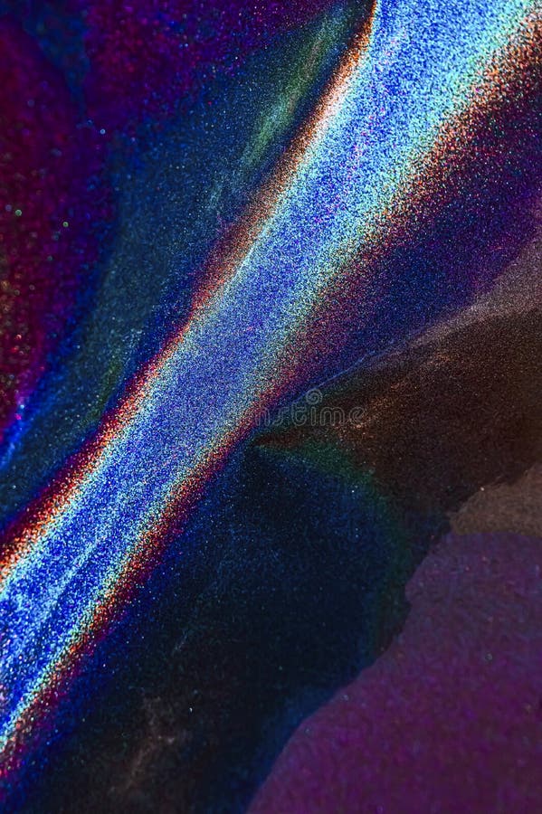 Holographic Glitter Texture. Rainbow Spectrum Gradient. Shiny Abstract Background Stock Photo ...