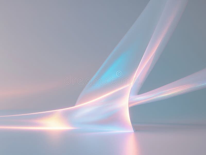 Holographic Glow Effect Experience with Glow with Tones Stock Photo ...