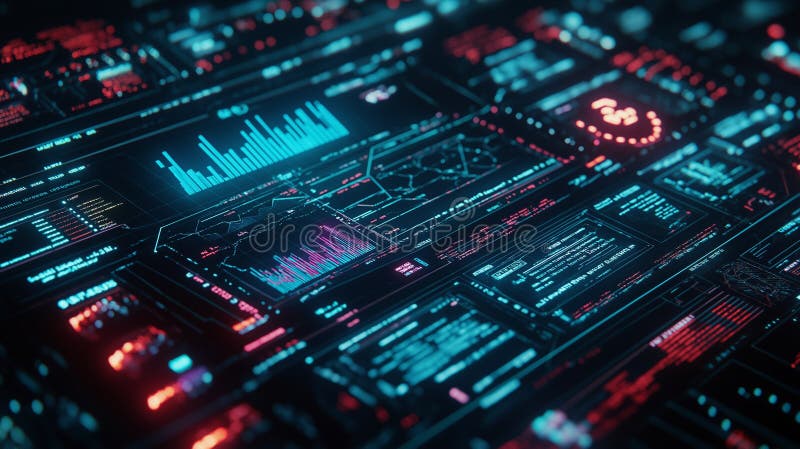 Holographic Interface with Stock Market Indicators and Currency ...