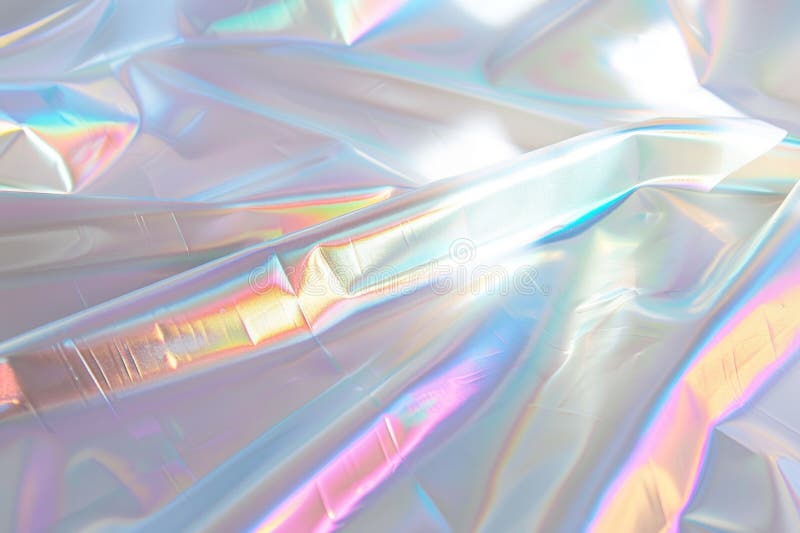 Holographic Iridescent Fabric Texture – Ideal for Design, Print, Card ...