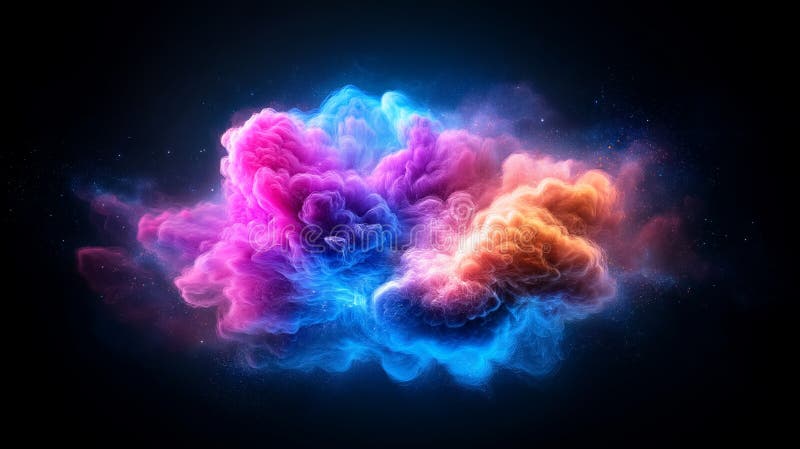 Holographic Landscapes Shift and Transform in Vibrant Colors, Creating ...