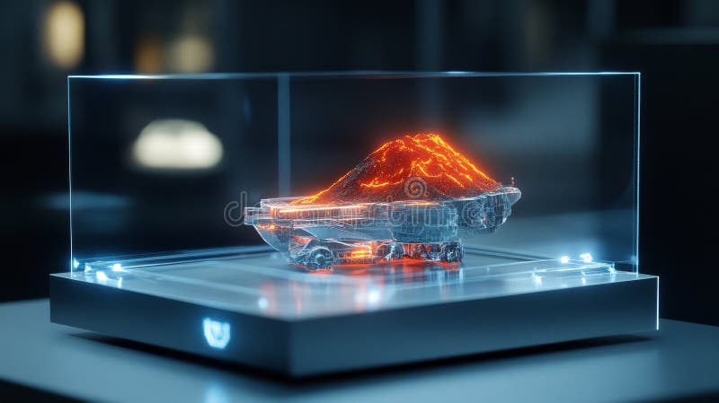 Holographic Mine Model Innovation in Mining Visualization Futuristic ...