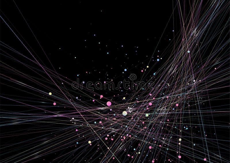 Holographic Minimal Lines and Small Particles Abstract Background Stock ...