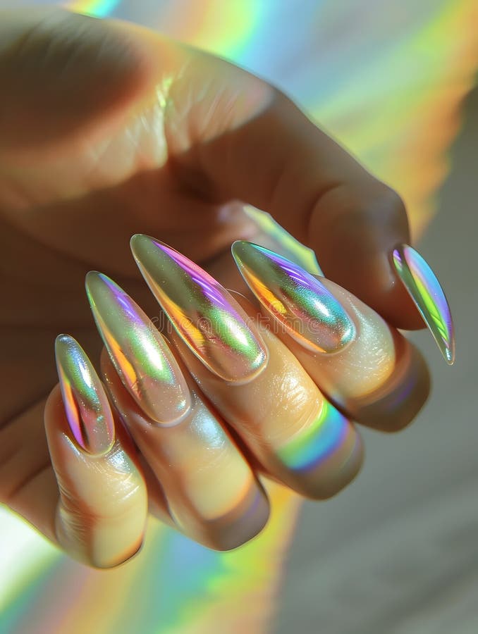 Ornate Hand-Painted Mandala Nail Art Designs on Feminine Fingertips ...