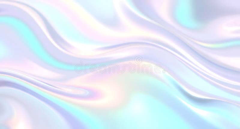 Holographic Opalescent Surface with Gradient Patterns Stock ...