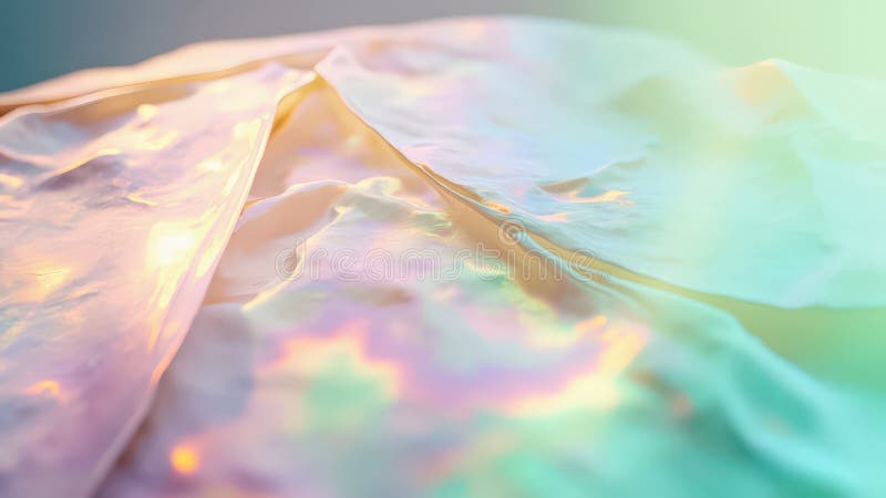 Holographic Package - Abstract Iridescent Design Element Stock ...