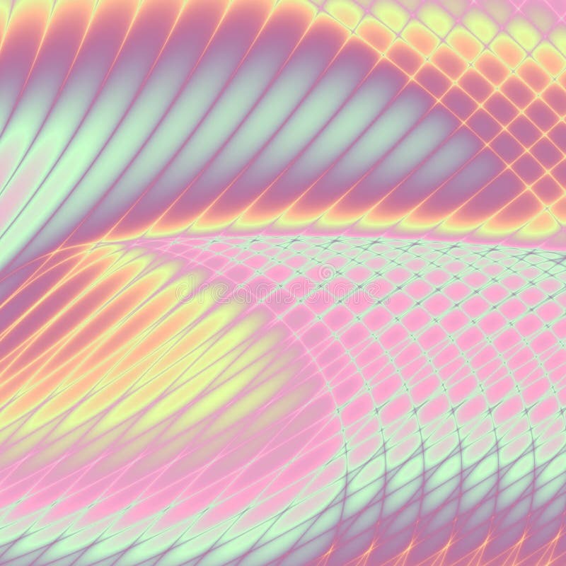 Holographic Pattern Colorful Texture Wave Background Stock Illustration ...