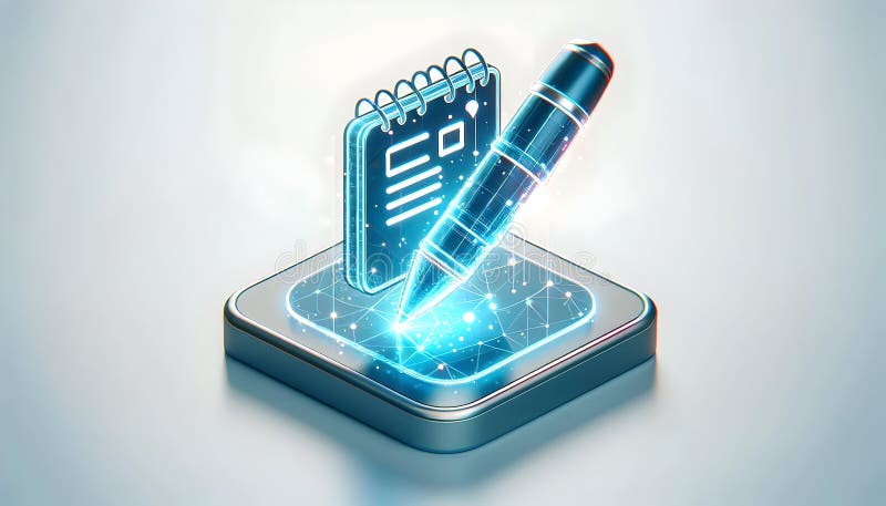 Holographic Pen with Floating Notepad Concept As a Holographic Pen with ...
