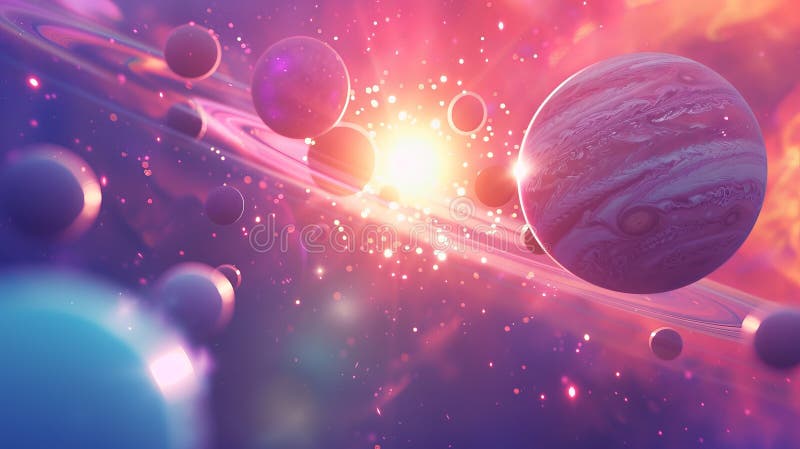Holographic Planets Stock Illustrations – 456 Holographic Planets Stock ...