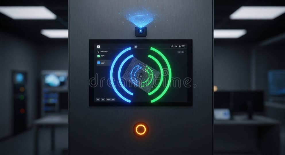 Projection Holographic Interface Stock Illustrations – 8,155 Projection ...