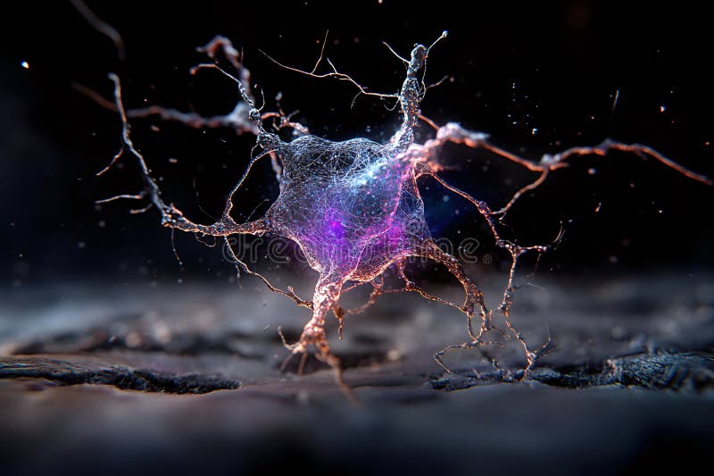 Holographic Quantum Interface Depicted in Medium Shot Stock Photo ...