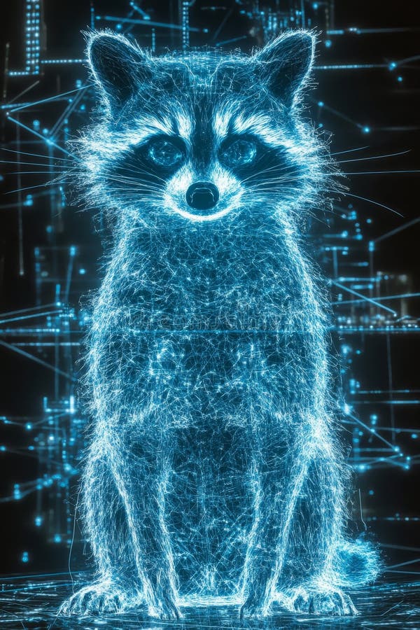 Holographic Raccoon, Digital Representation of Wildlife for Future ...