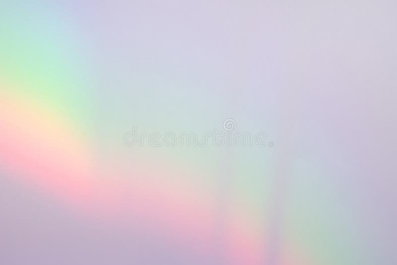 Holographic Rainbow Gradient Color Light Refraction Overlay Effect on ...