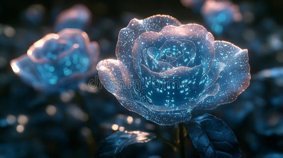 Holographic Roses with Binary Petals Create a Unique Bouquet of ...