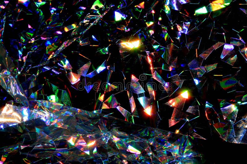 Holographic Sci-Fi Futuristic Vibe Abstract Shiny Background Stock ...