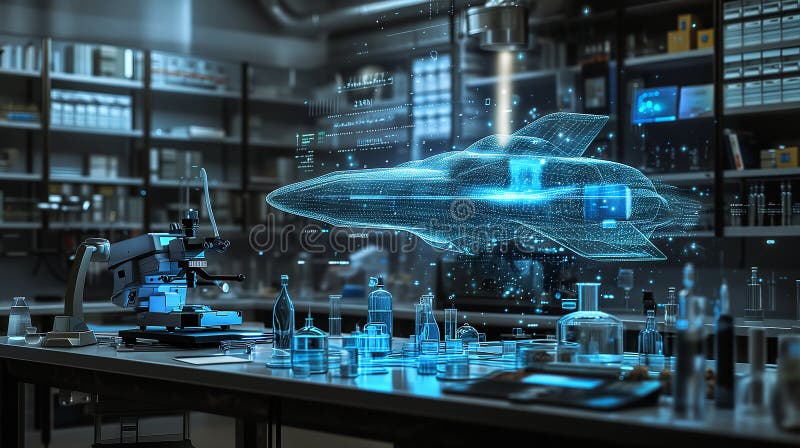 Holographic Spacecraft Takes Center Stage in High-tech Laboratory ...
