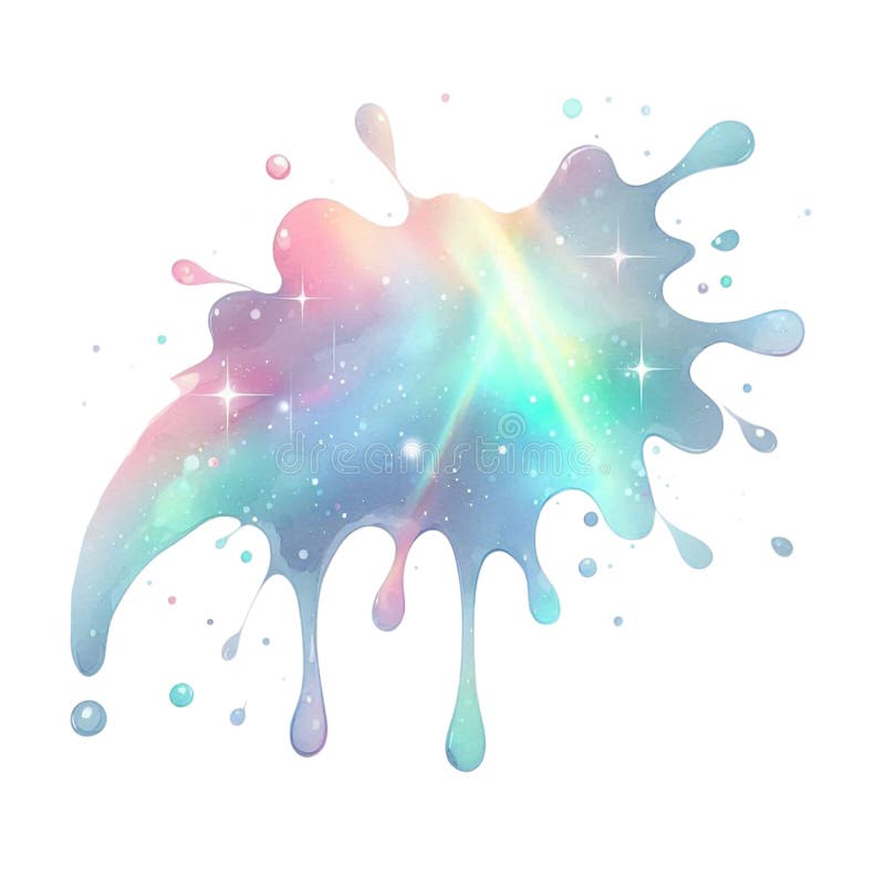 Holographic Splashe Stock Illustrations – 1 Holographic Splashe Stock ...