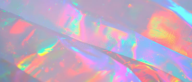 Holographic Stickers Showcasing Mesmerizing Shimmering Patterns and ...