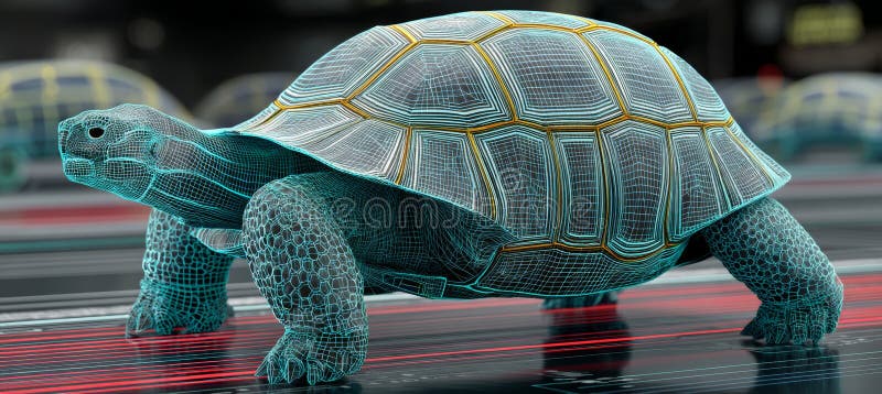 Holographic Tortoise, a Digital Representation Embracing the Future of ...