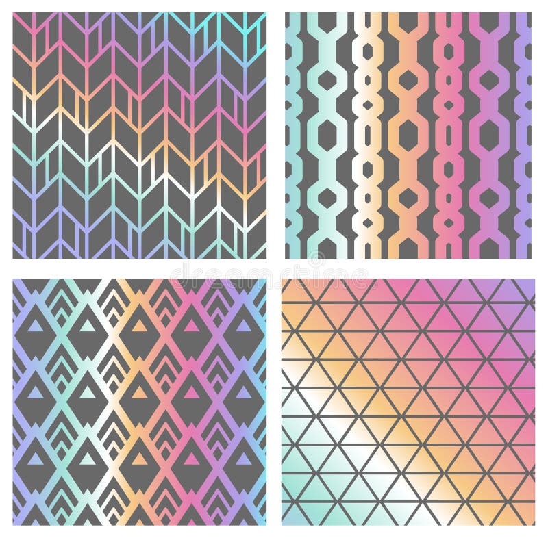 Holographic Vector Foil Textures Feature Dynamic, Iridescent Patterns ...