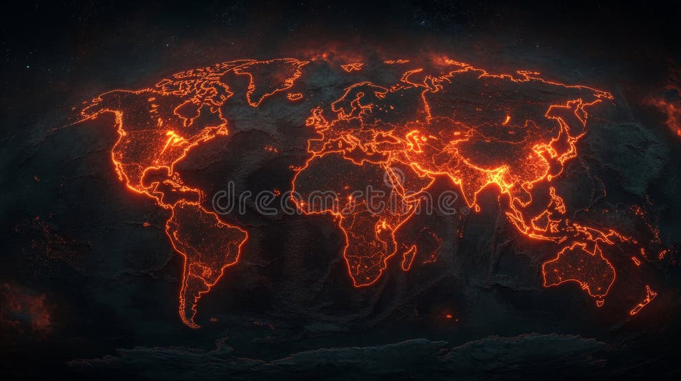 This Holographic Visualization Showcases the Global Distribution of ...